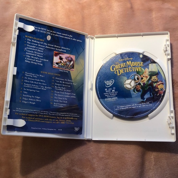 Disney | Other | Walt Disney The Great Mouse Detective Dvd | Poshmark